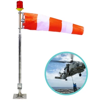 Aviation Obstruction Light Spotlight Wind Cone Red Airport Heliport ...