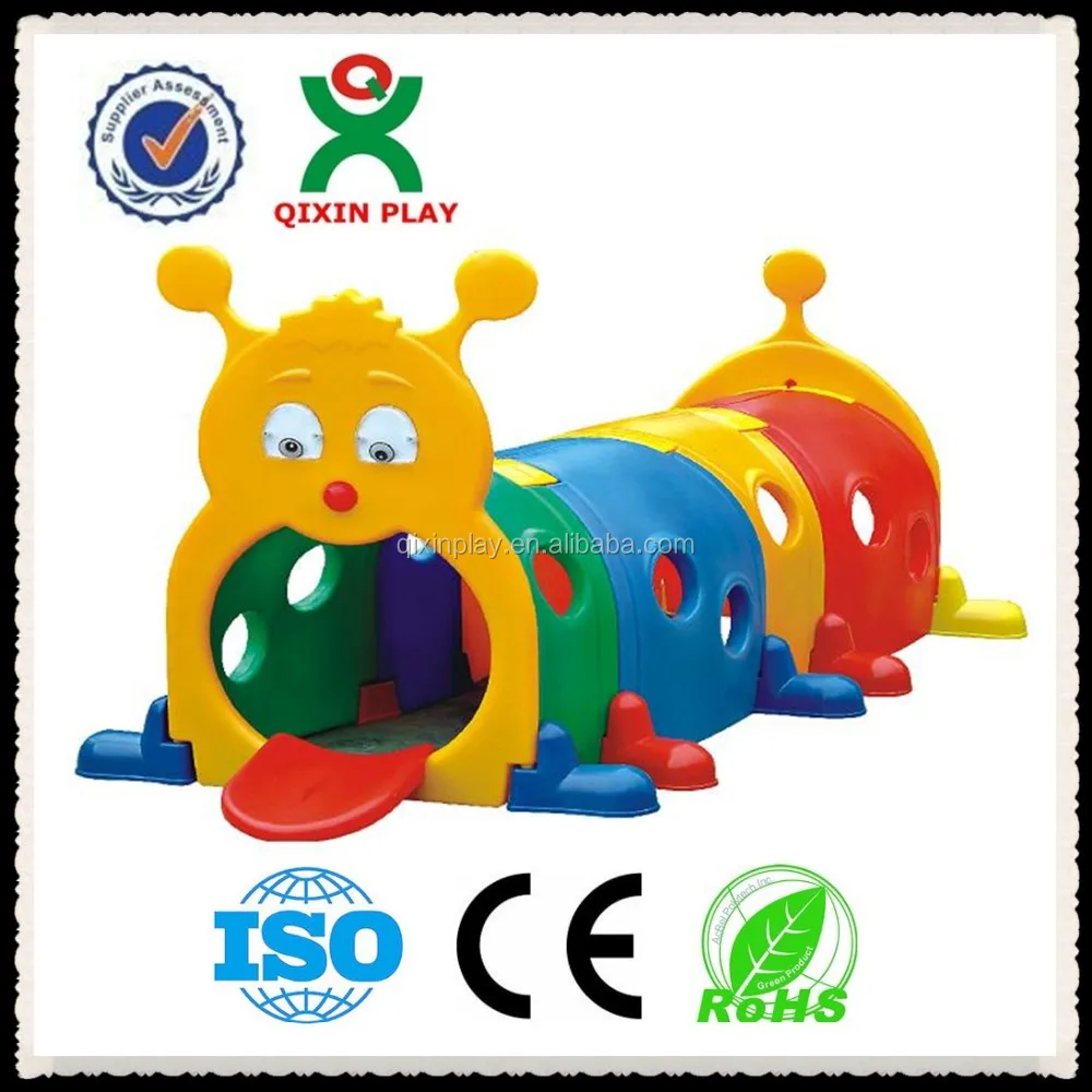 2020 Hot Sale Plastic Worm Tunnel Indoor Playground Colorful Play Set ...