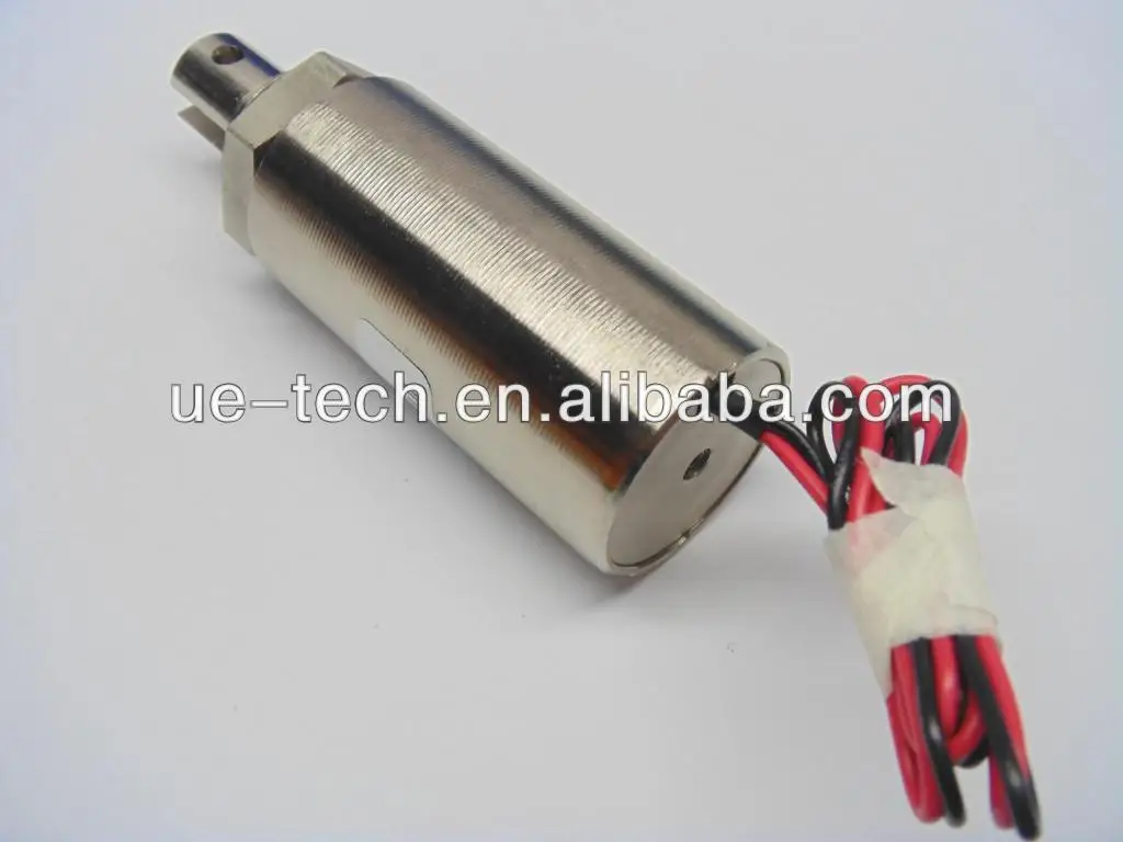 Push Pull Tubular Solenoid Linear Solenoid DC12V/24V 12MM Stroke UE-2551T