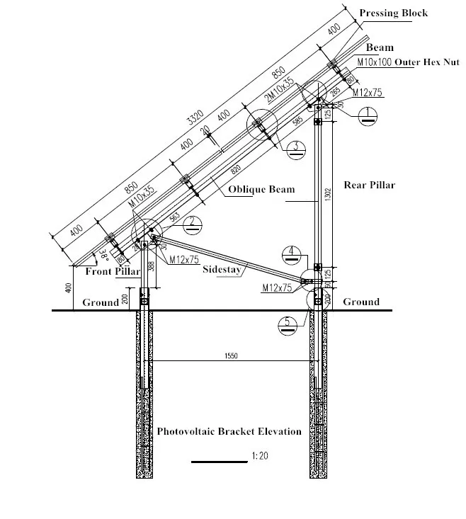 Solar Panel Support Frames In Solar Mounting System - Buy Solar Panel ...