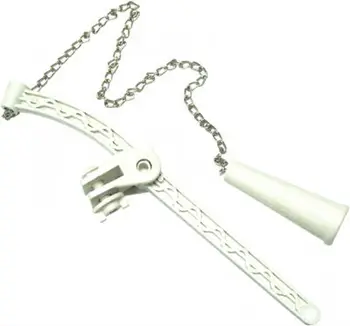 High Level Pvc Handle Metal Chain - Buy Toilet Flush Lever,Flush Lever ...