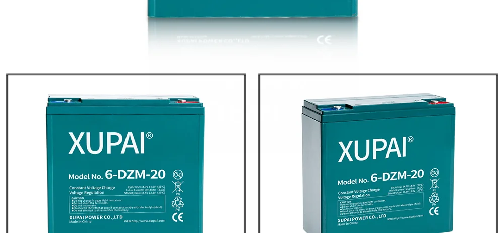 XUPAI 6 DZF 20 Battery - Reliable Power for E-scooters
