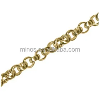 Gold-filled Rolo Chain Link Chain 14kt Gold Plated Wholesale Jewelry ...