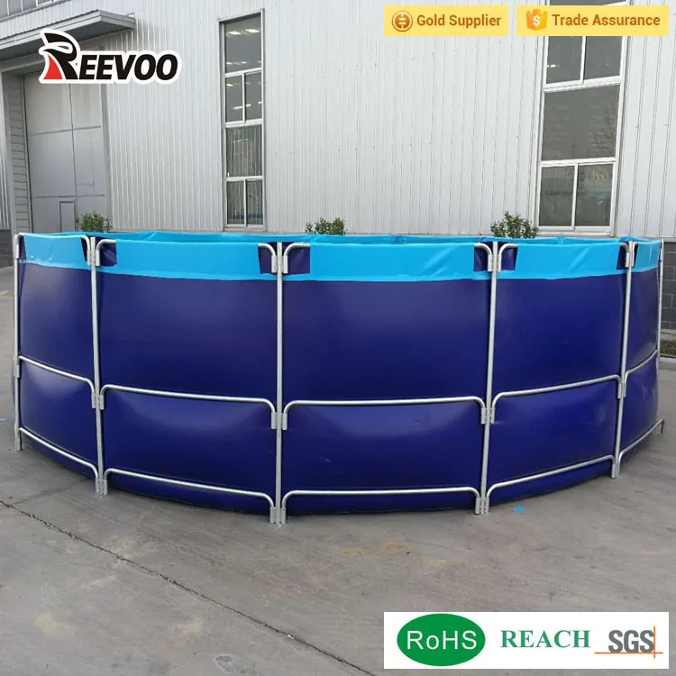 Reevoo Mobile Fish Tanks Pond Aquaculture Plastic Pools For Fish Farm ...