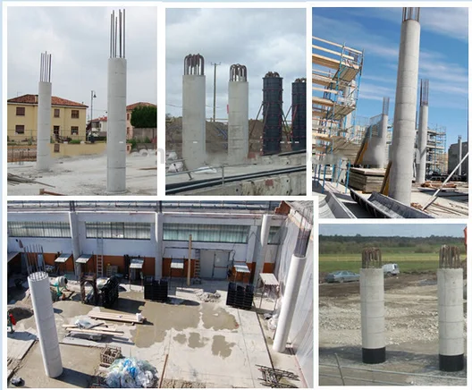 Plastic Circular Column Formwork - Buy Round Column Formwork,Plastic ...