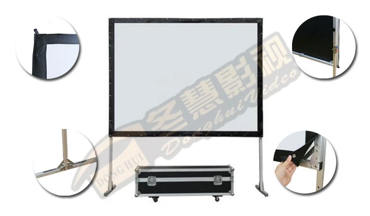 300 Inch Projection Screen/fast Fold Projector Screen/outdoor ...