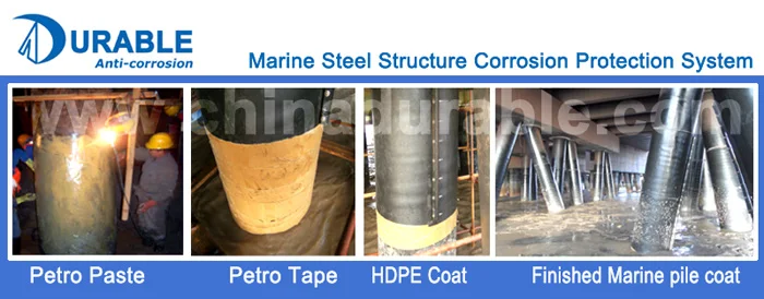 Marine Steel Structure Pile Corrosion Protection Coat System - Buy ...