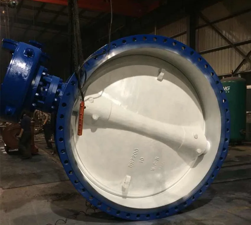 Bs En 593 Standard Big Size Eccentric Metal Sealing Butterfly Valve ...