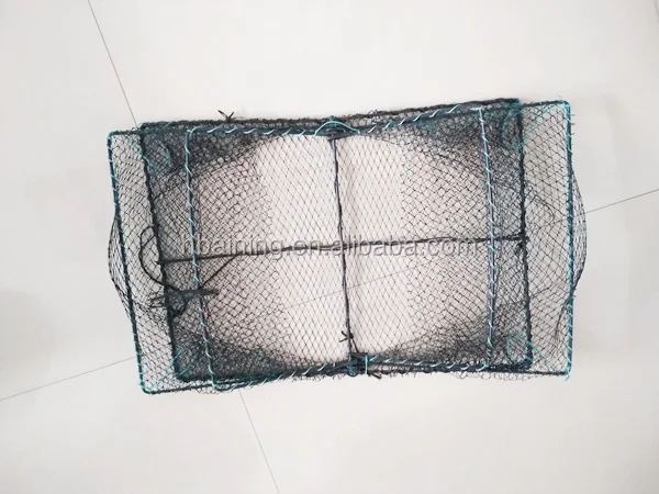 Square Fishing Folding Crab Traps - Durable & Efficient