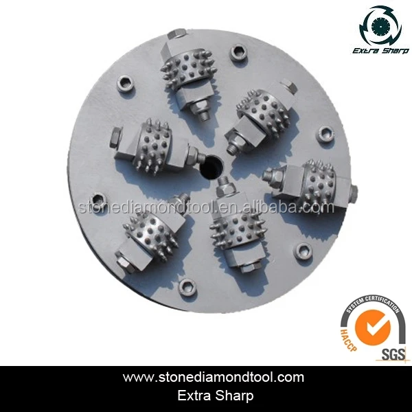 240mm Diamond Bush Hammer Plate,Concrete Bush Hammer Disc - Buy Bush ...