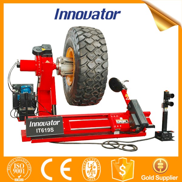 Full Automatic Heavy Duty Tire Removal Equipment For Truck Tire ...