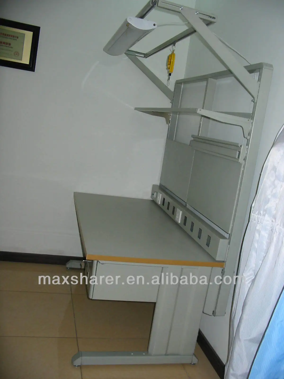 Workshop Assembly Line Working Table With Drawer Anti Static Work ...