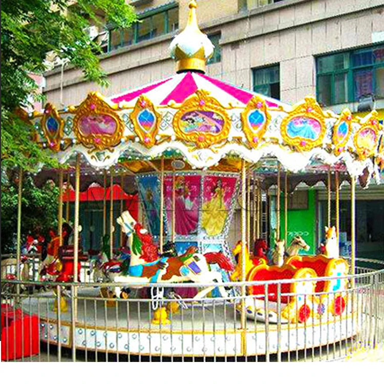 Modern Carousel Playground Equipment Roundabout Swing Carousel Horse ...