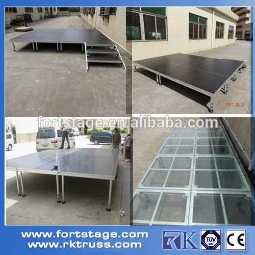 Factory Price Portable Lightweight High Loading Stage For Auto Show ...