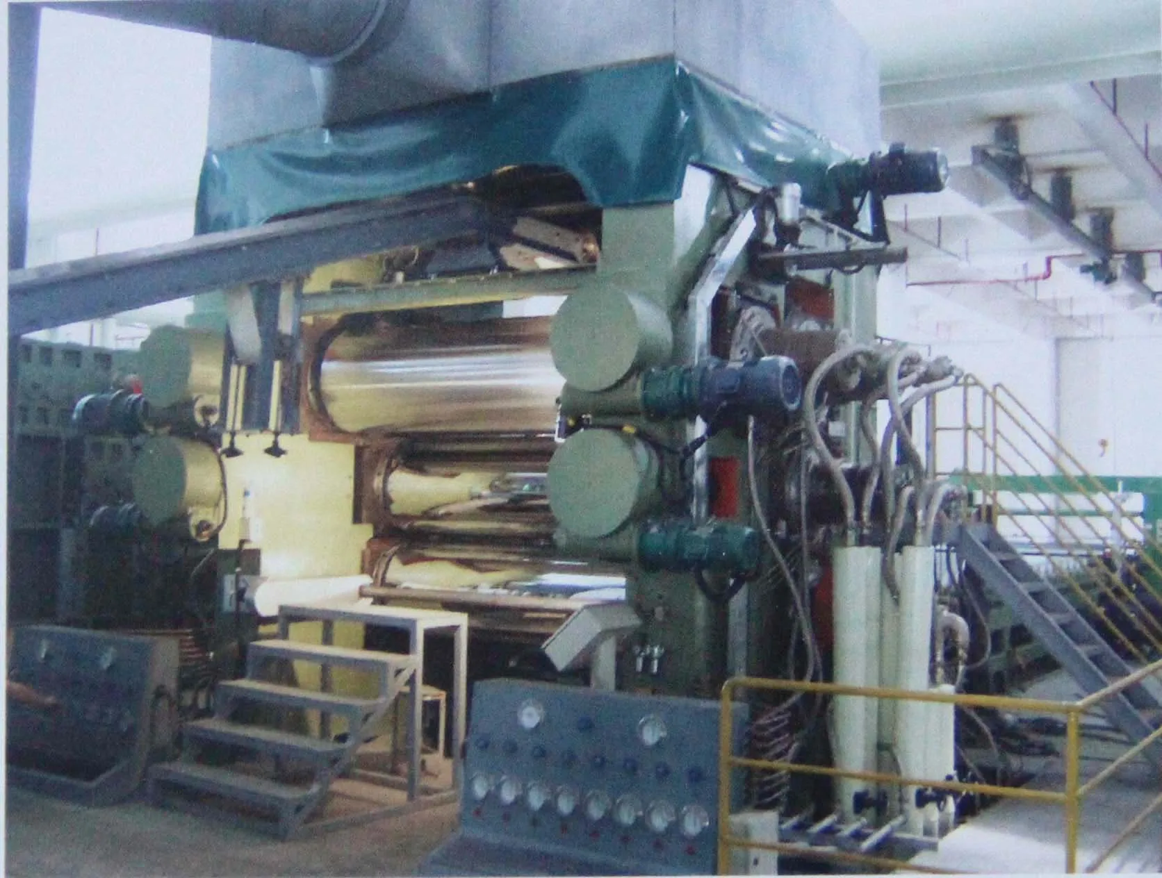 320mm Four Rolls Calender Machine For Pvc Film - Buy Calender Machine ...