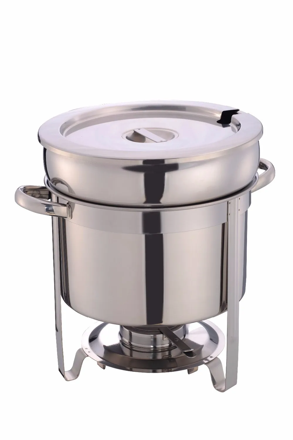 Rectangle Roll Top Chafing Dish Stackable Frame Golden Legs Chafer ...