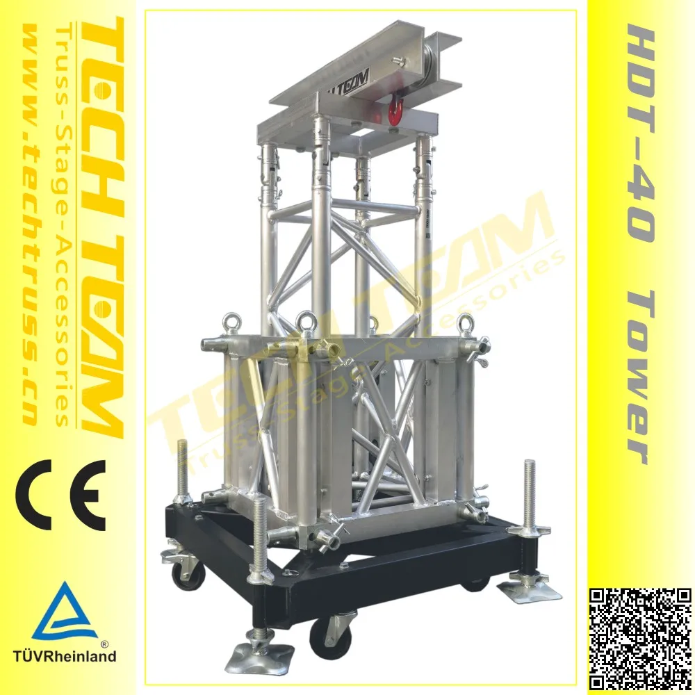 Aluminum Truss Sleeve Blocks - Elevator Tower Solutions
