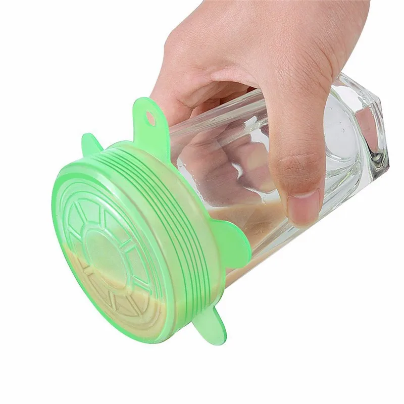 Silicone Stretch Lids Durable Stretch And Seal Lids For Keeping Food ...