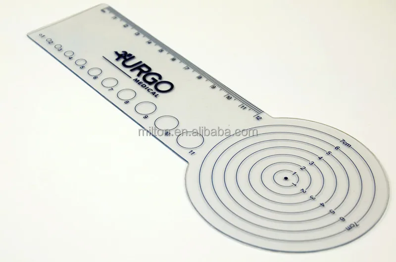 Skin Lesion And Burm Gauge Medical Ruler Goniometer Personal ...