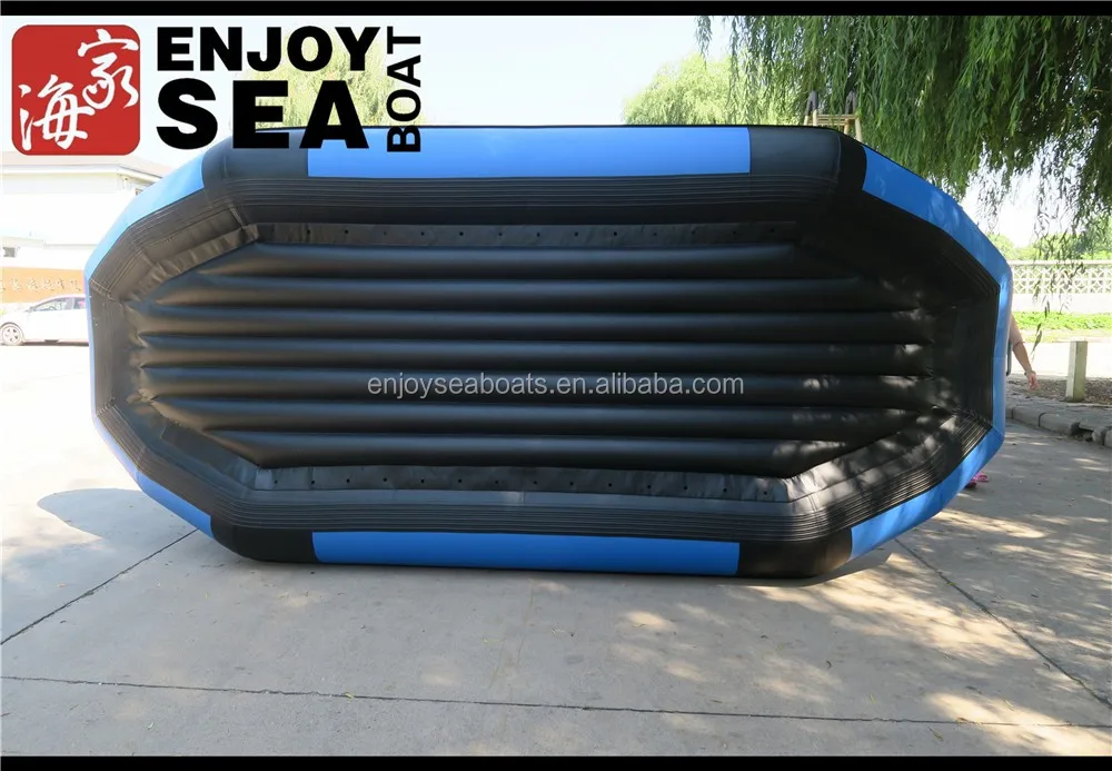 Heavy Duty Double Floor River Boat Whitewater Rafting 8 Persons River ...