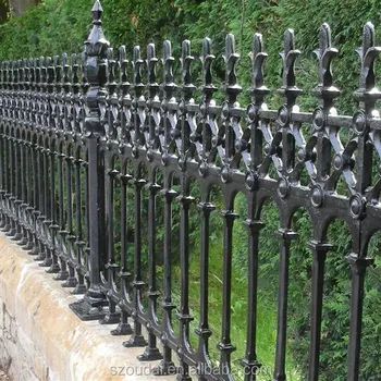 Decorative Wrought Iron Design Cast Iron Panel Wrought Iron Fence Parts ...