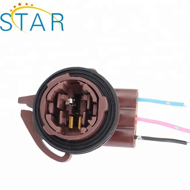 3 Tabs 3157 T25 Bulb Sockets Female Adapter For Led Brake Light Bulbs ...