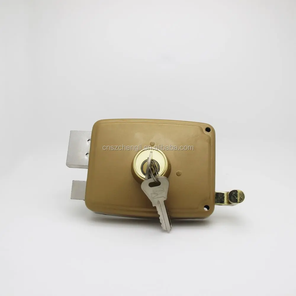 High Quality Morocco UCEM 1494 Rim Lock with 3 Turns