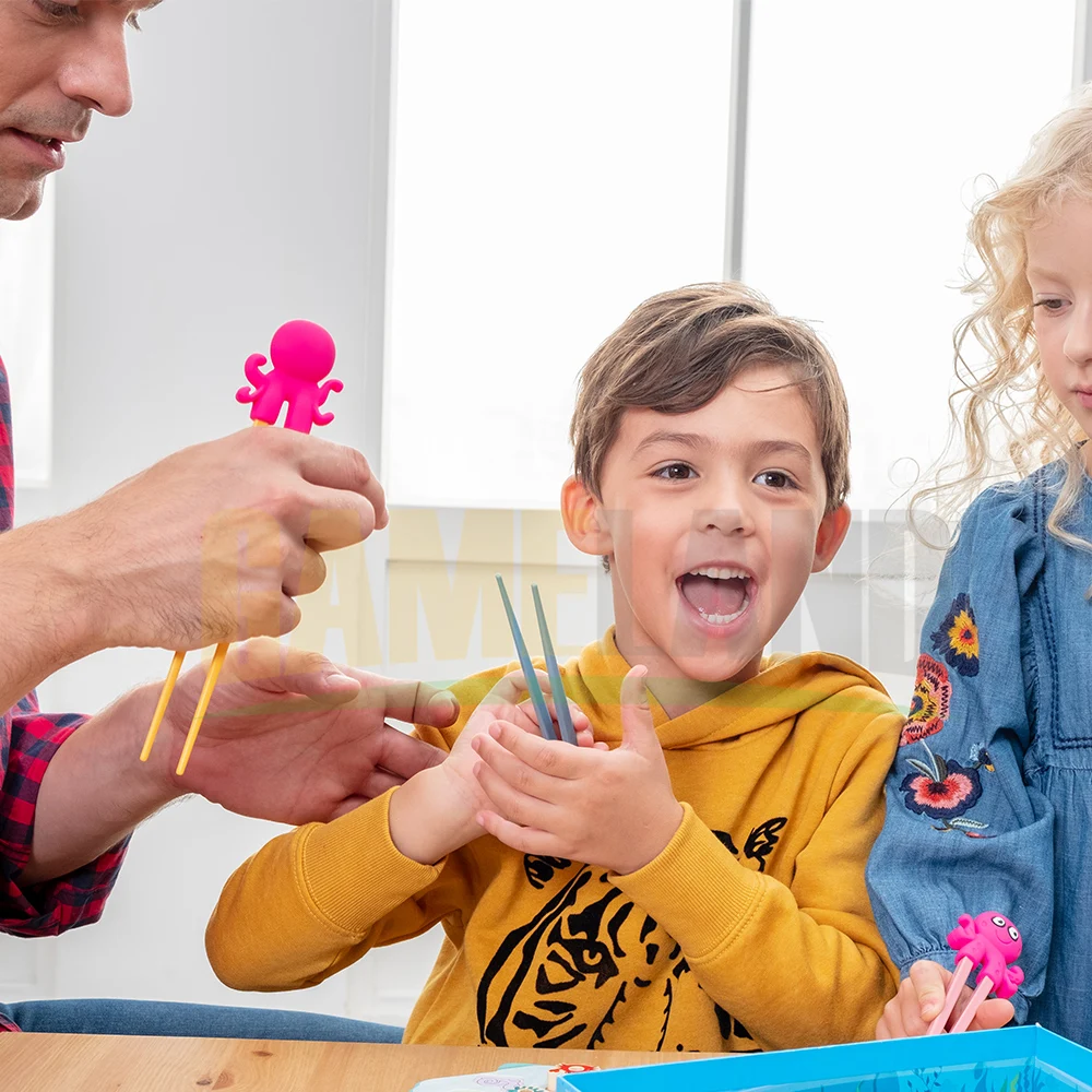 Dexterity Game Children's Game Chopsticks Game For Family Octo Grabbo ...