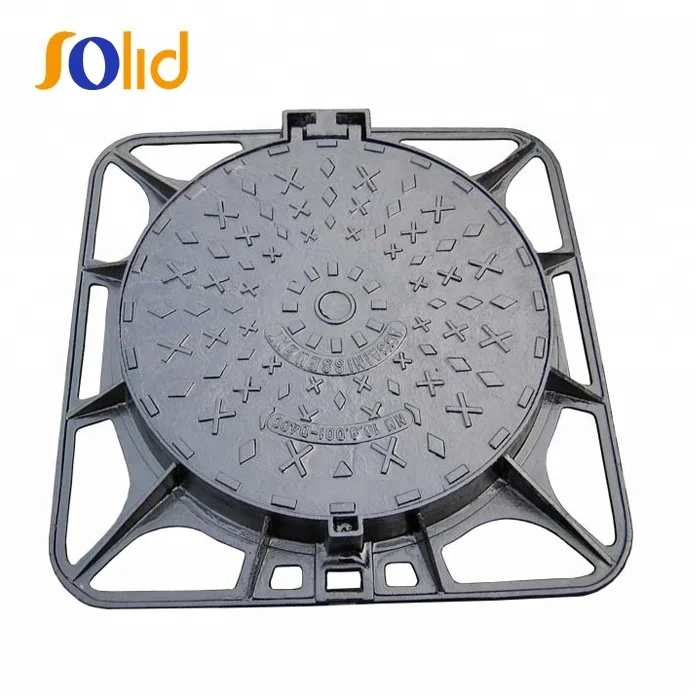 850X850 D400 Double Hinge Manhole Covers - Durable & Versatile