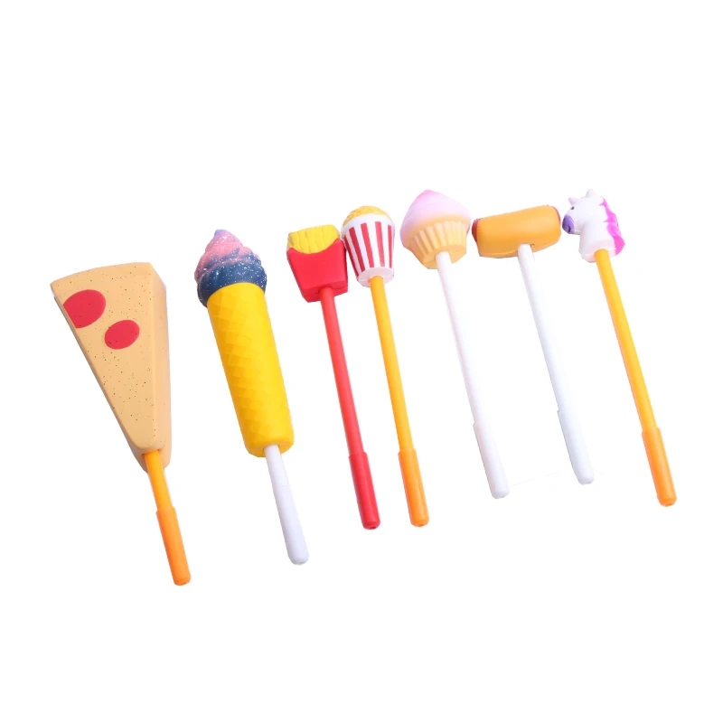 2019 Factory Wholesale Kawaii Squishy Pencil Topper Cover Scented Food ...