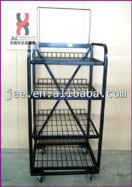 Useful Free Standing Mineral Water Display Rack And Stand/retailed ...
