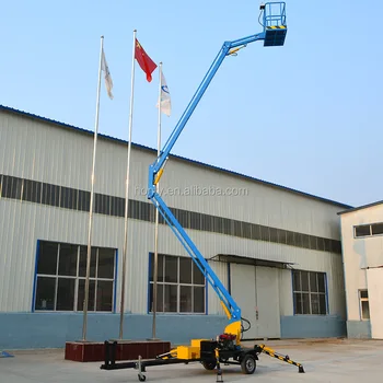 8-18m Aerial Work Platform Lift High Rise Window Cleaning Equipment ...