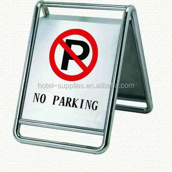 Hotel Display Reserve Parking Warning Sign Stand/board - Buy Reserve ...