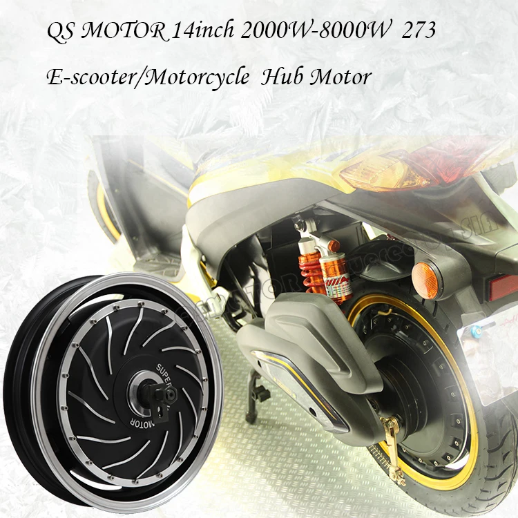 Qs Motor 14inch 3000w 273 40h V3 E-scooter Hub Motor Qs Quanshun ...