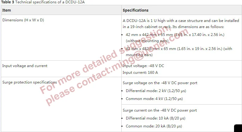 DCDU-12C - Reliable Power Distribution for Wireless Base Stations