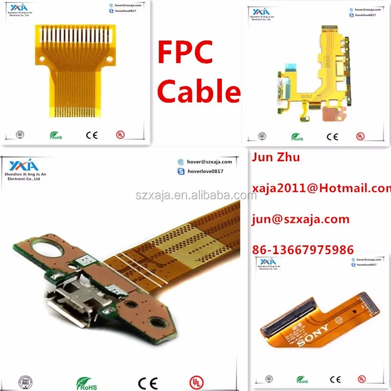 Hot!!selective Bonding Fpcb With Partly Green Lpi And Partly Pi Cover ...