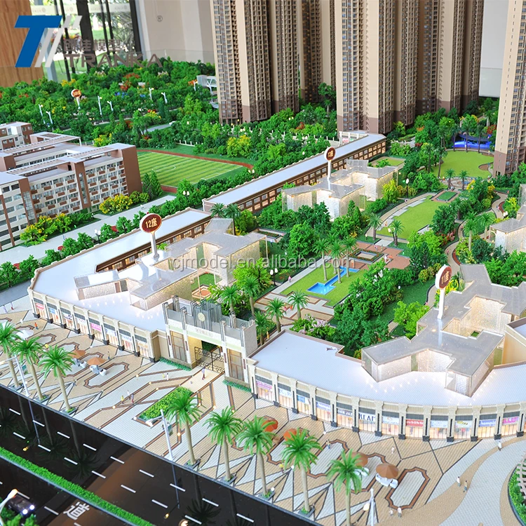 Miniature School Building Model for Construction Companies ...
