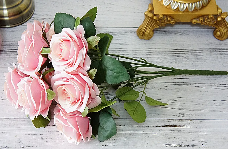 Cheap Artificial Silk Long Stem Red Roses - Buy Single Stem Silk Roses ...