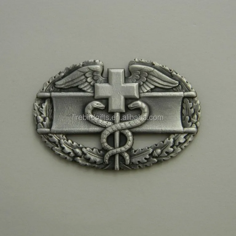 Custom Enamel Metal Snake Medical Badge - Art & Collectibles