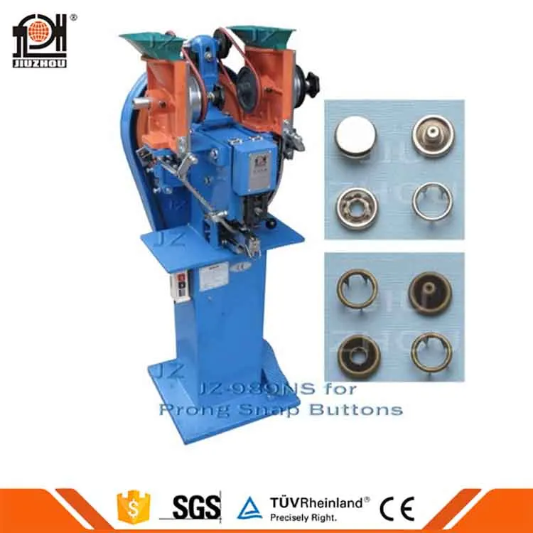 Fully Automatic Plastic Snap Button Fastening Machine