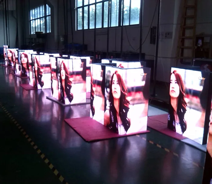 Right Angle Led Display Indoor Outdoor 90 Degrees Led Wall Full Color ...