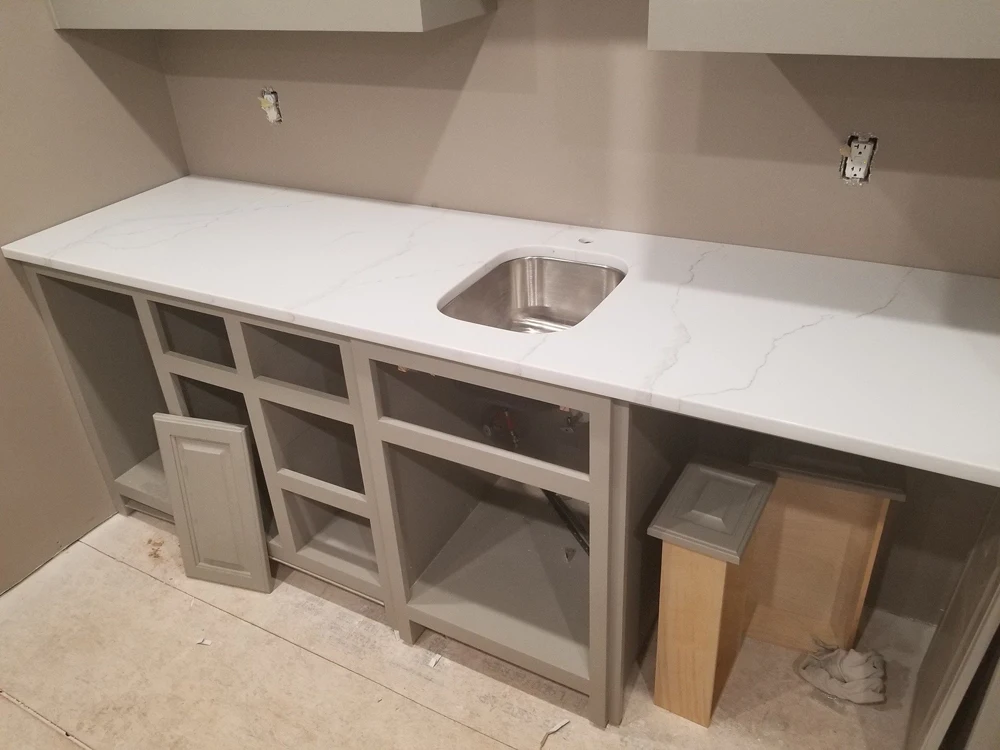 Epoxy Resin Quartz Granite Kitchen Countertop - Durable & Stylish