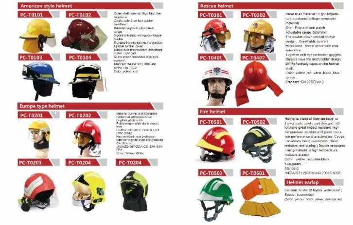 Nfpa Standard American Style Yellow Firefighter Helmet - Buy ...