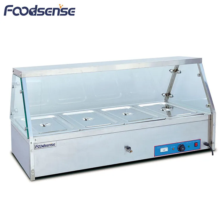 Commercial Display Large Catering Bain Marie Table Top 6 Pot Bain Marie ...