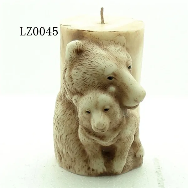 Nicole Handmade Animal Shape Large Pillar Silicone Candle Mold
