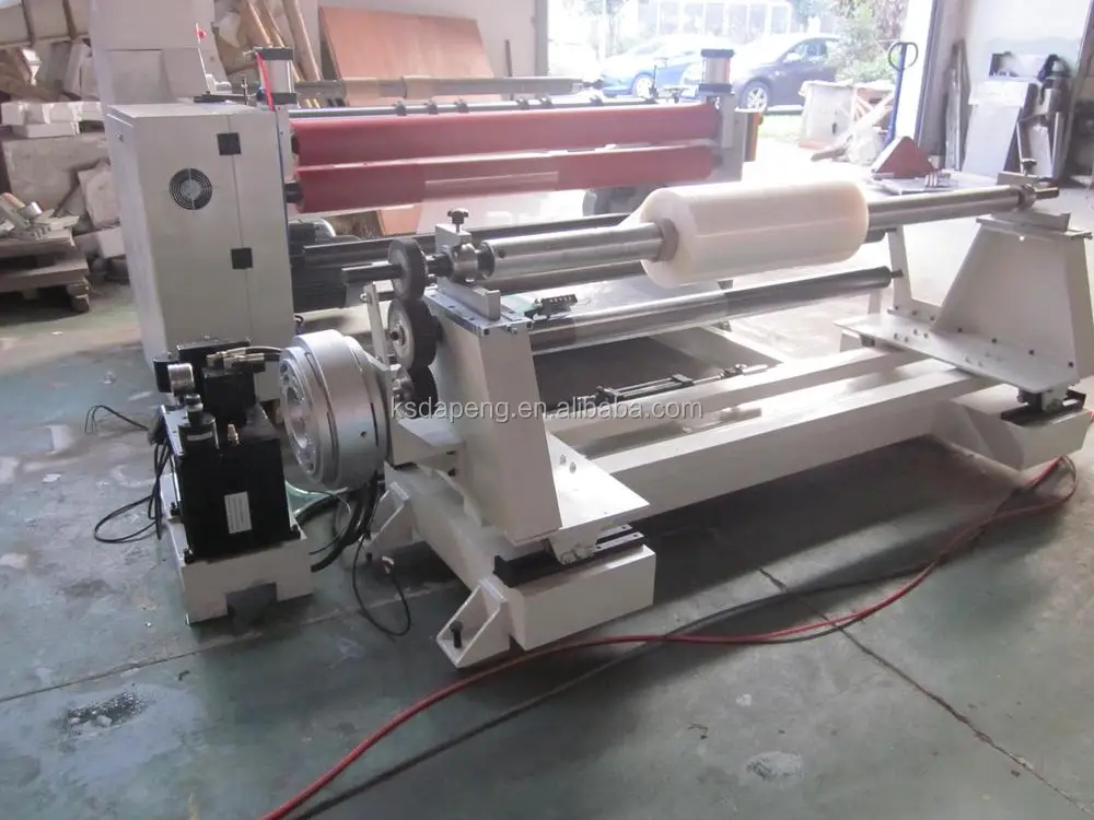 Automatic Wallpaper Slitting Rewinding Machine - Buy Wallpaper Slitting ...