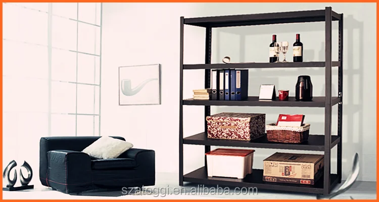 5 Layer Nice Foldable Slotted Angle Rack Shelf for Store| Alibaba.com