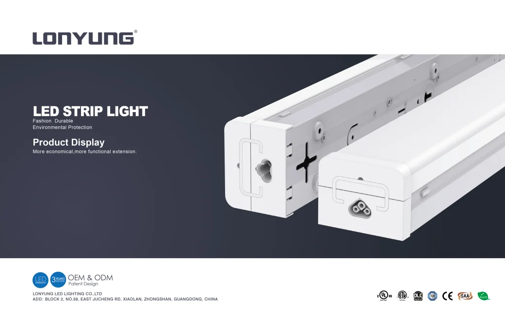 Purified Fixture Lamp 600mm 1200mm 20w 40w Led Batten Light - Buy ...