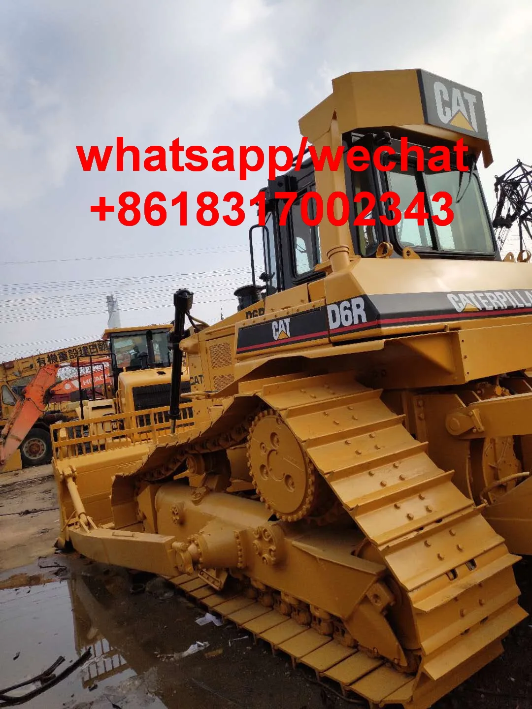 Japan Used Caterpillar Dozer D6R CAT Bulldozer For Sale In Shanghai ...