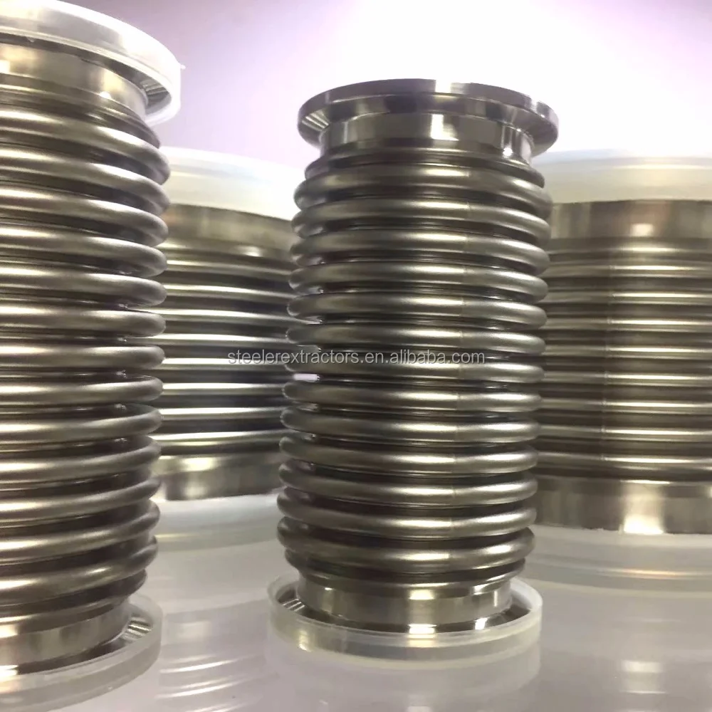 Sanitary Stainless Steel Tri Clamp Vacuum Pipe Bellow Flexible Hose ...